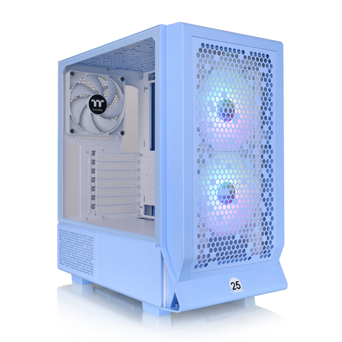 Ceres 330 TG ARGB Hydrangea Blue Mid Tower Chassis – Thermaltake USA
