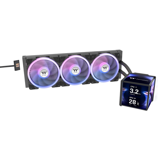 MINECUBE 360 Ultra ARGB Sync AIO Liquid Cooler – Thermaltake USA