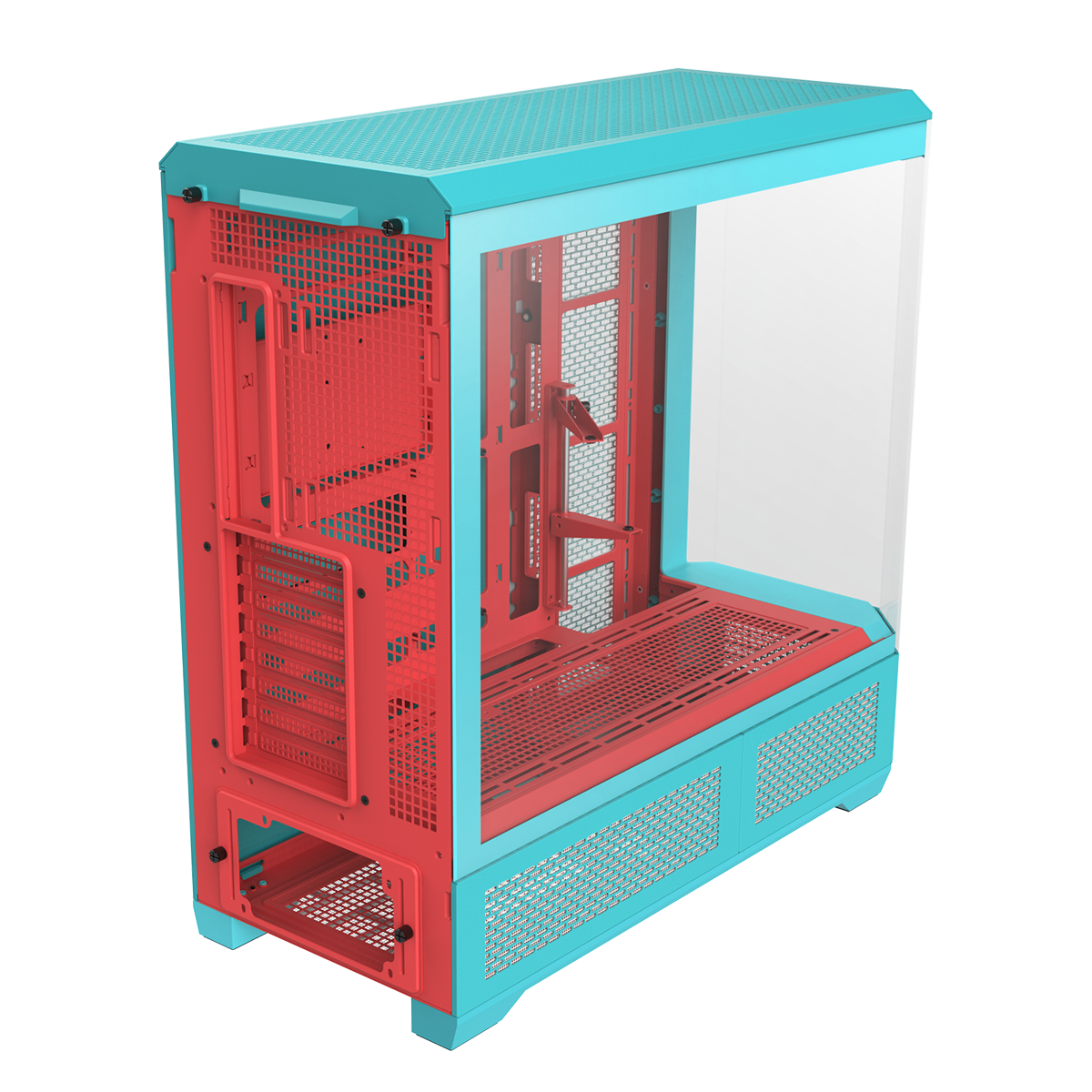 View 600 TG Mint Strawberry Full Tower Chassis – Thermaltake USA