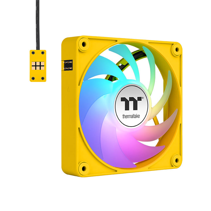 CT120 EX ARGB Sync PC Cooling Fan Bumblebee (3-Fan Pack) – Thermaltake USA
