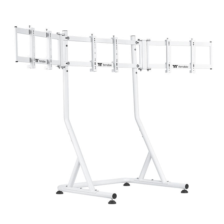 Triple Racing Monitor Stand Snow – Thermaltake USA